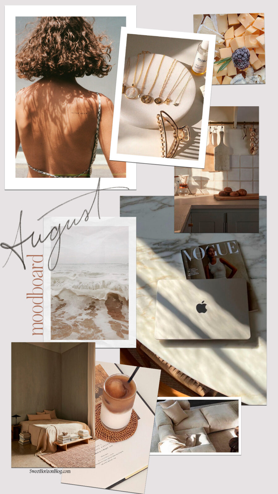 August Moodboard | Sweet Horizon Studio Blog